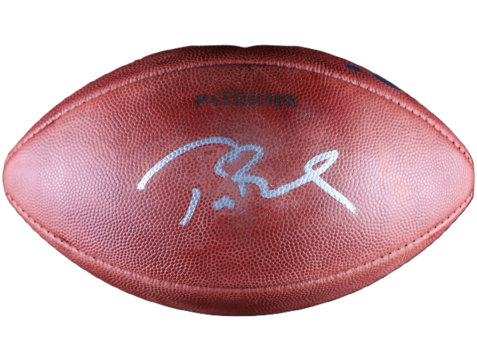 Tom Brady Signed Autographed Football- TriStar & Steiner AUTH on ...