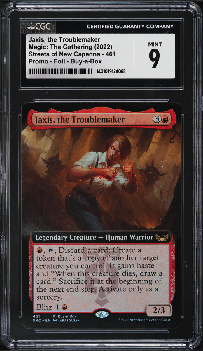 2022 Magic The Gathering Promo Streets New Capenna Foil Jaxis ...