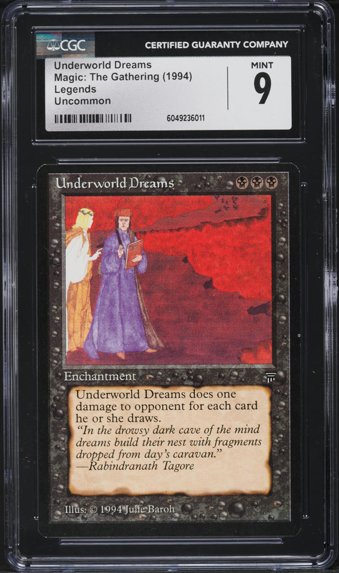 1994 Magic The Gathering MTG Legends Underworld Dreams CGC 9 MINT on Fanatics Collect