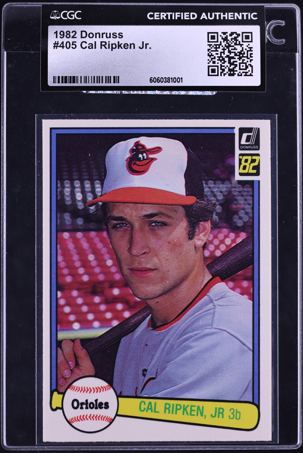1982 Donruss Cal Ripken Jr. ROOKIE #405 CGC AUTH on Fanatics Collect