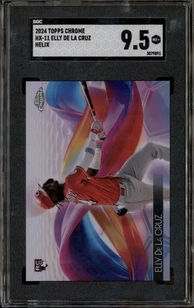 2024 Topps Chrome Helix #HX-11 Elly De La Cruz RC SGC 9.5 on Fanatics ...