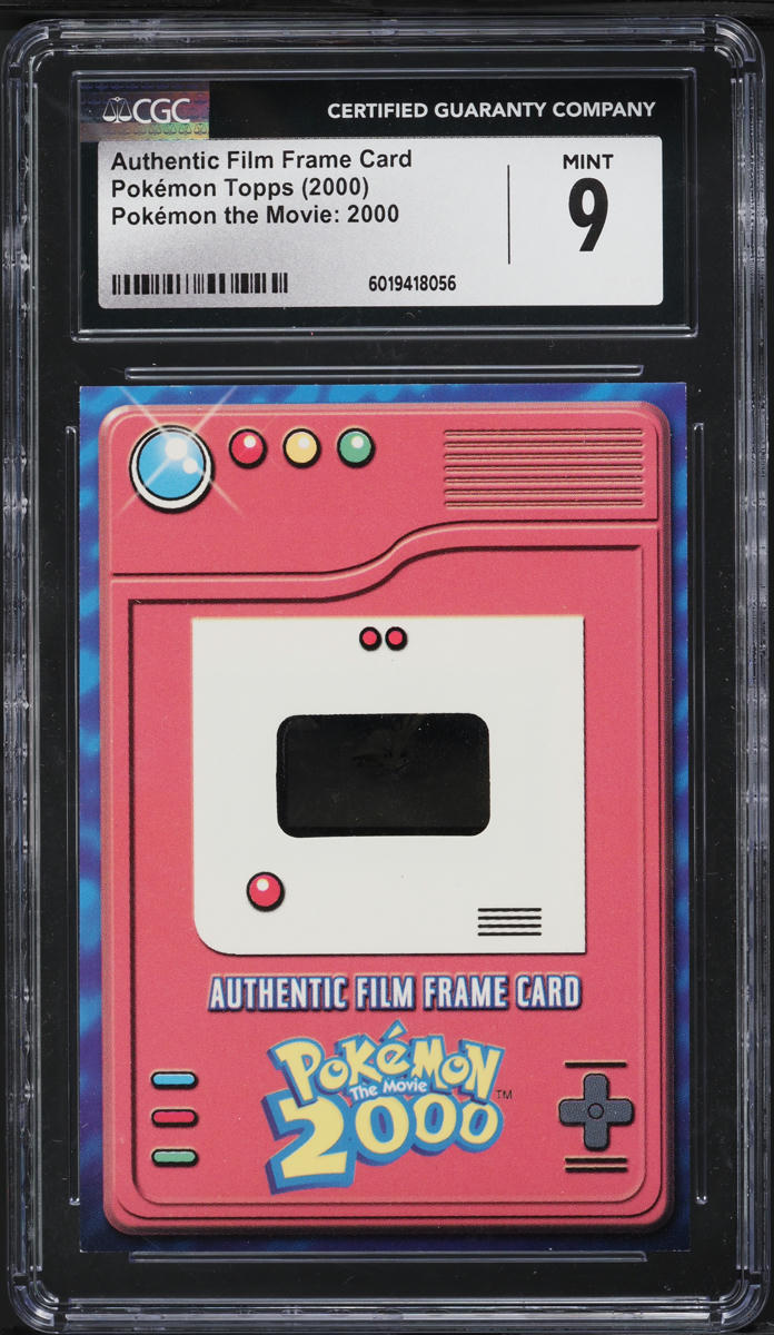2000 Topps Pokemon The Movie Authentic Film Frame Card CGC 9 MINT on ...
