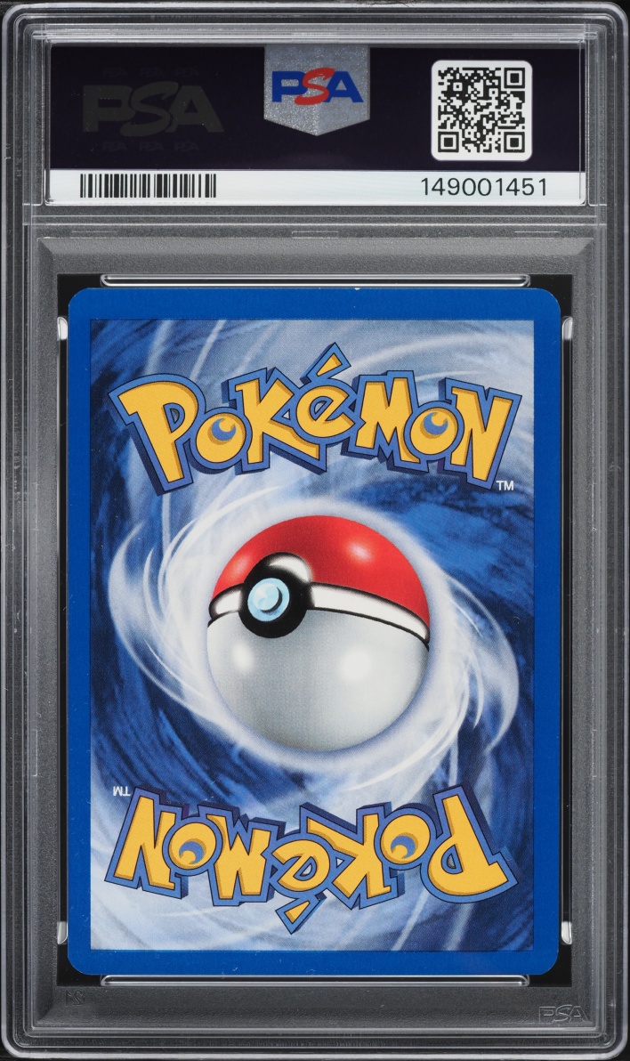 2001 Pokemon Movie 3 Promo Reverse Holo Entei #34 PSA 8 NM-MT on ...