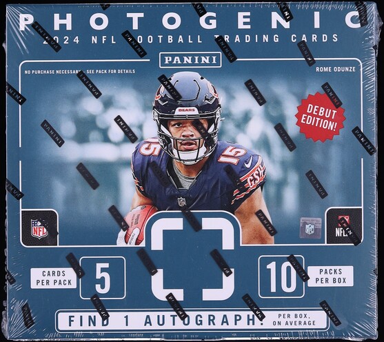2024 Panini Photogenic Football Sealed Hobby Box, 10ct Packs on ...
