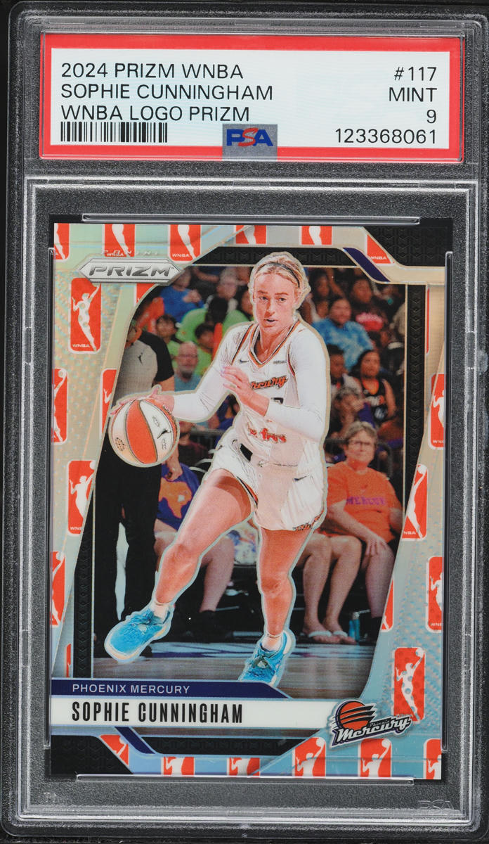 2024 Panini Prizm WNBA Logo Sophie Cunningham #117 PSA 9 MINT on ...