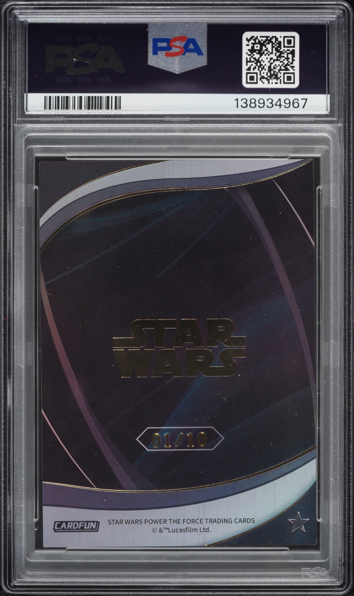 2025 Star Wars Power Of The Force Faction Gold Darth Sidious 1/10 #4 ...