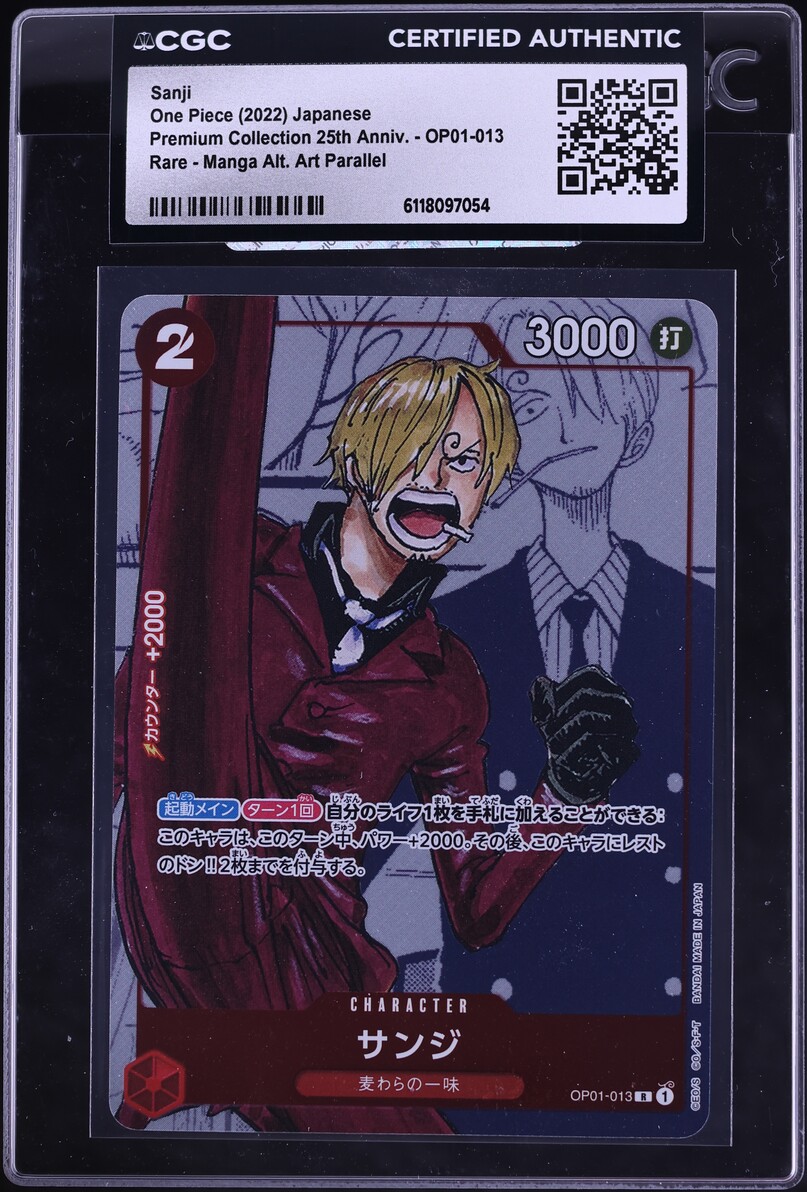 2022 One Piece Japanese Premium Collection 25th Anniversary Manga Art ...