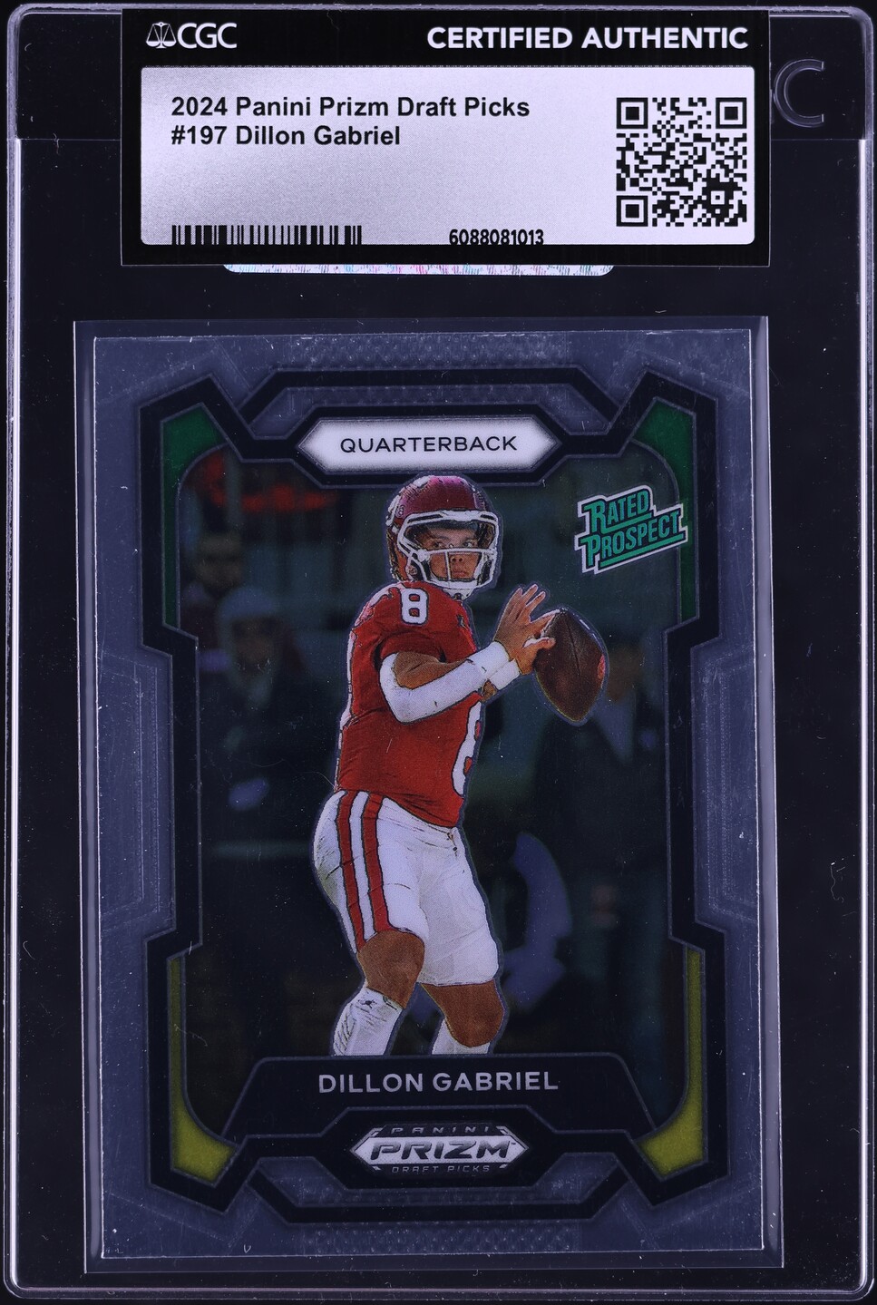 2024 Panini Prizm Draft Picks Dillon Gabriel #197 CGC AUTH on Fanatics ...