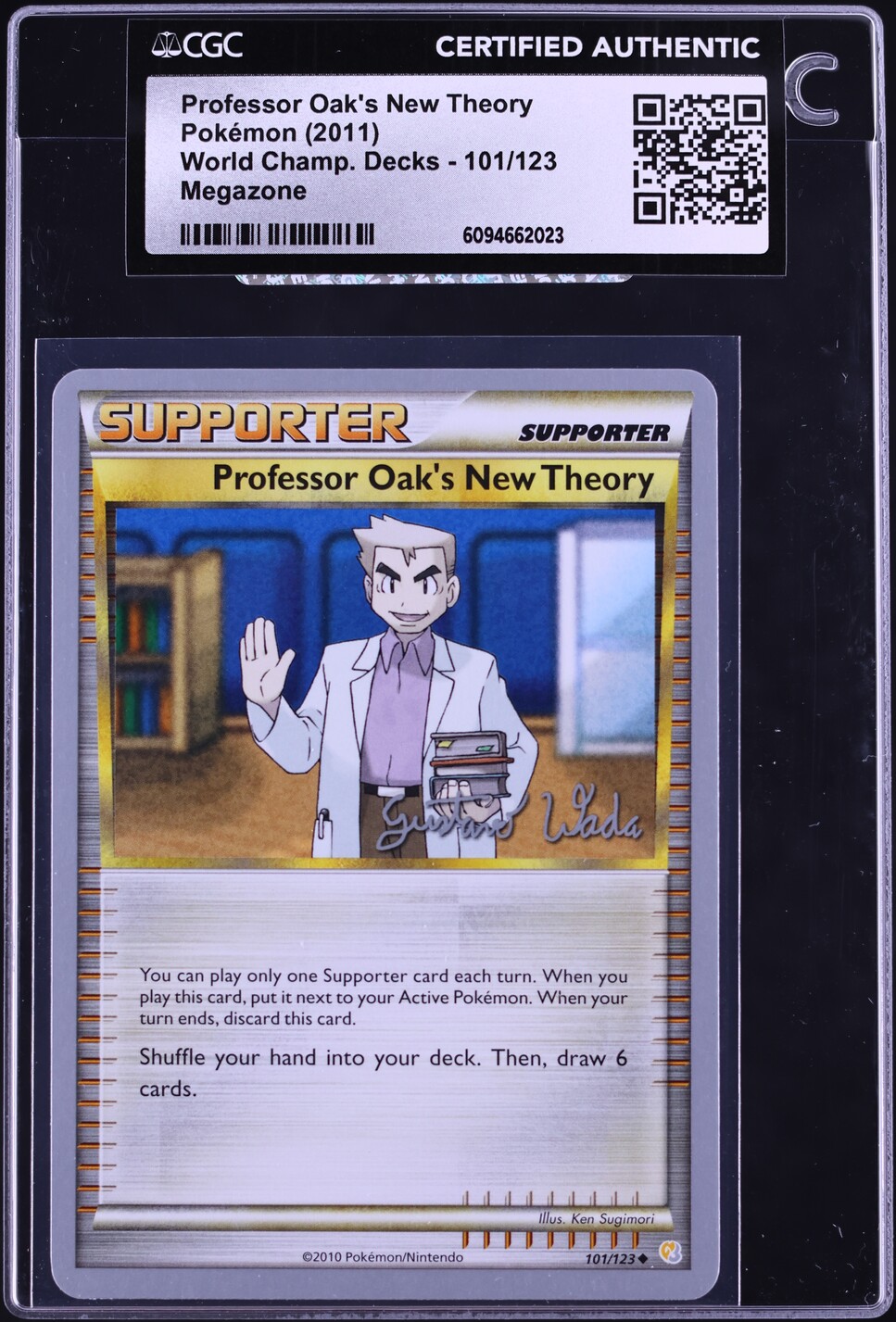 2011 Pokemon World Championships Decks Megazone Professor Oak's New ...