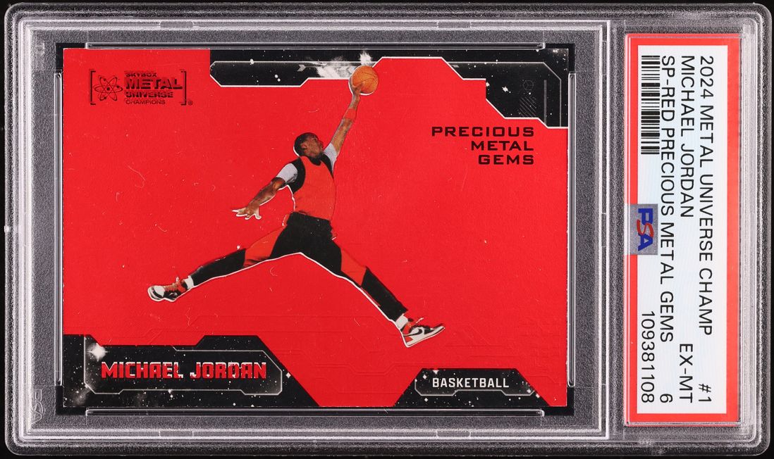 2024 Metal Universe Champions Precious Metal Gems PMG Red Michael ...