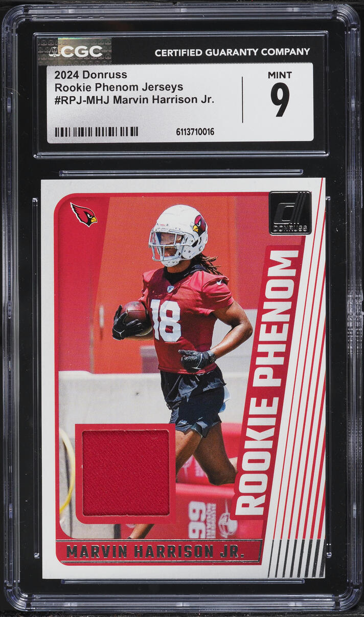 2024 Donruss Phenom Jerseys Marvin Harrison Jr. ROOKIE PATCH #RPJ-MHJ ...