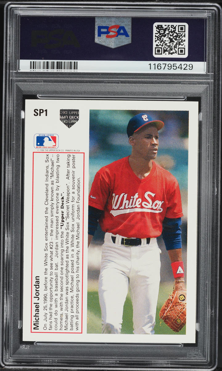1991 Upper Deck Michael Jordan ROOKIE #SP1 PSA 9 MINT on Fanatics Collect