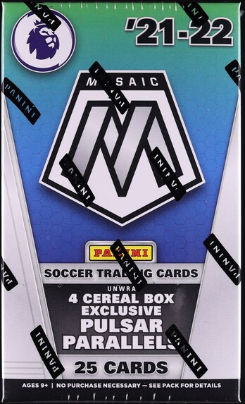 2021 Panini Mosaic Soccer Sealed Cereal Box on Fanatics Collect