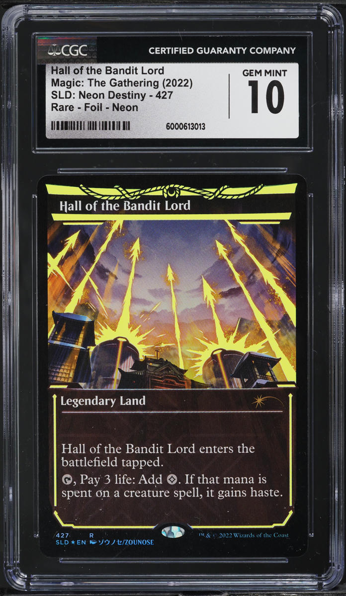 2022 Magic The Gathering Neon Destiny Foil Hall Of The Bandit Lord #427 ...