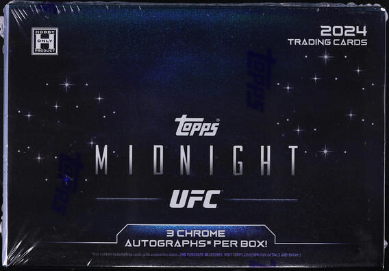 2024 Topps Midnight UFC Sealed Hobby Box on Fanatics Collect