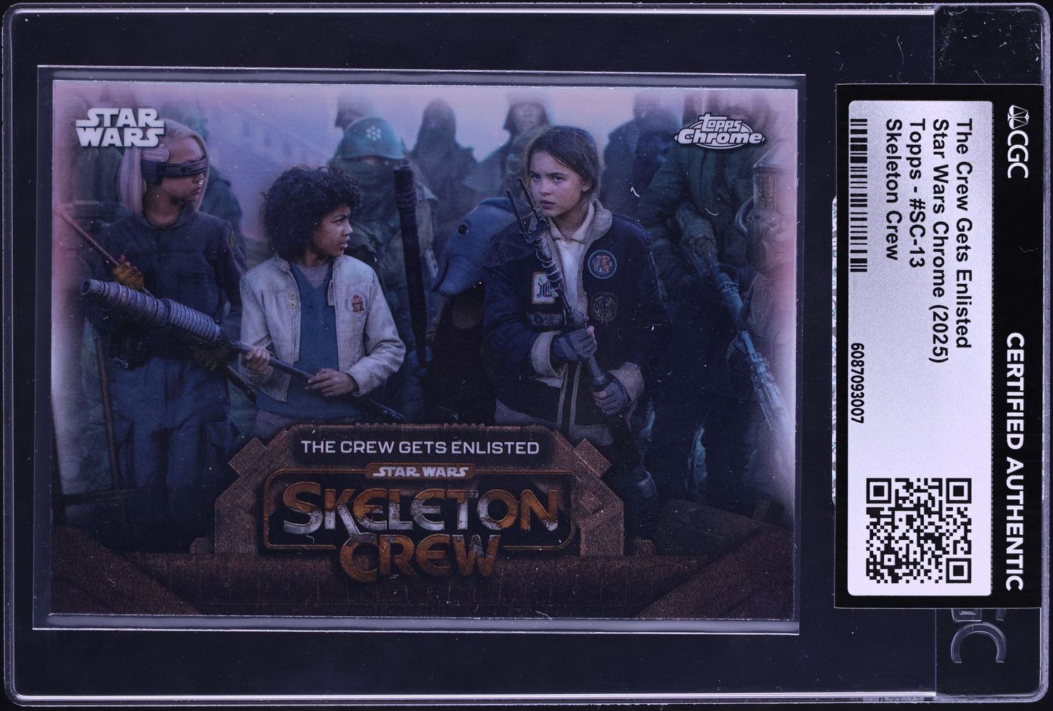 2025 Topps Chrome Star Wars Skeleton Crew The Crew Gets Enlisted #SC-13 ...