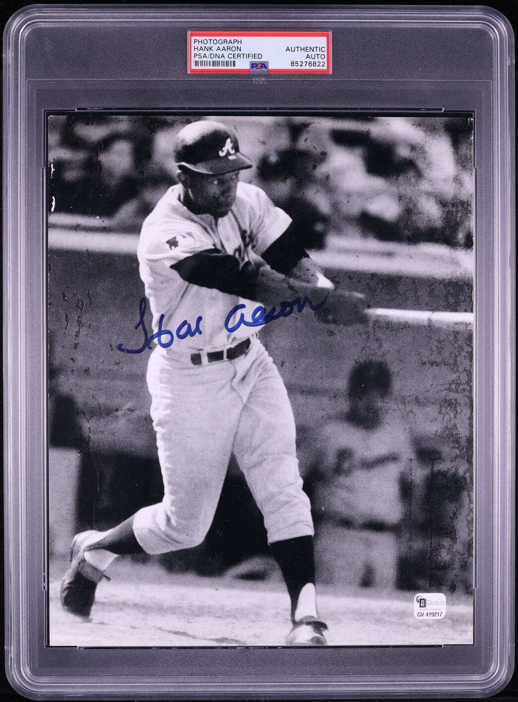Hank Aaron Signed Autographed Photograph AUTO PSA/DNA AUTH on Fanatics ...