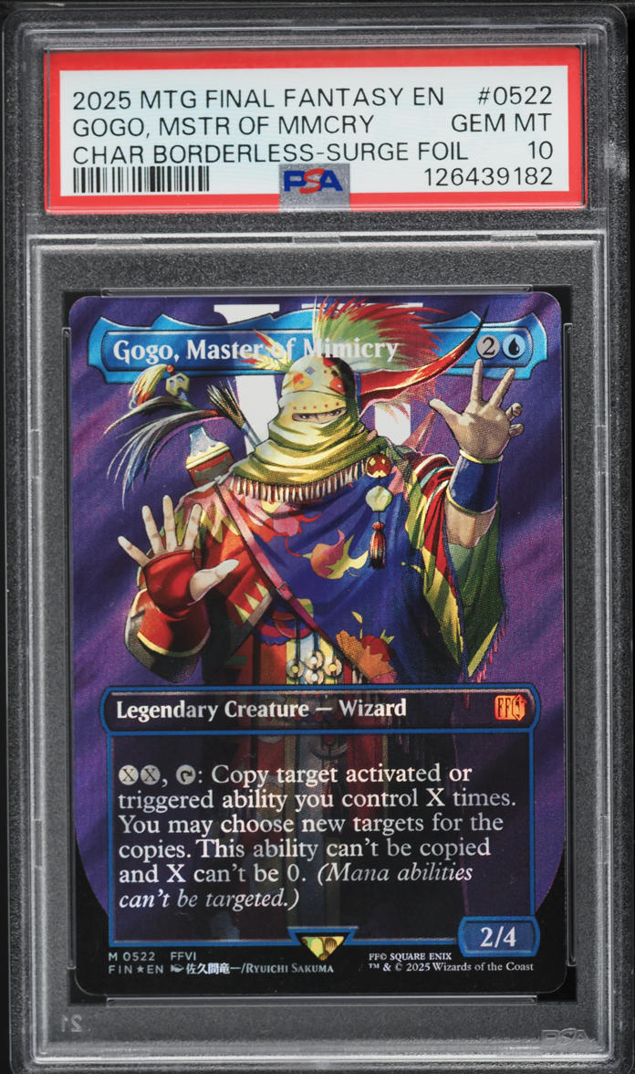 2025 Magic The Gathering Final Fantasy Char Borderless Surge Foil Gogo ...