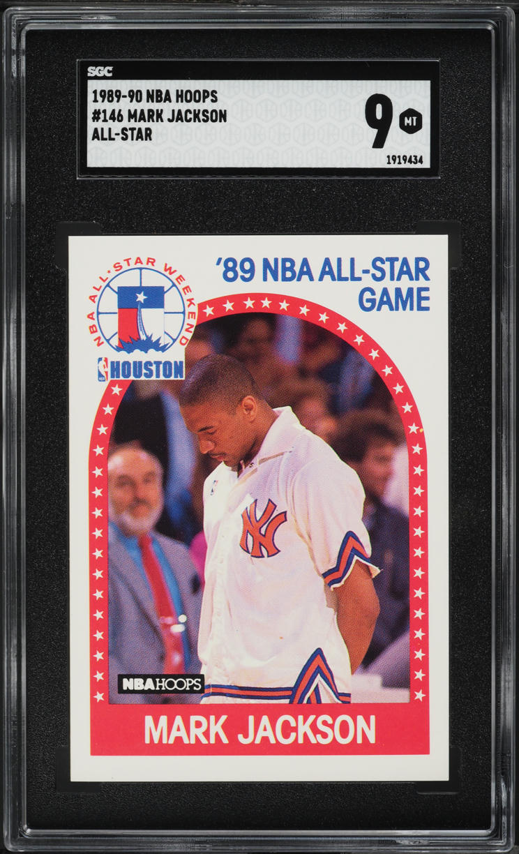 1989 Hoops Mark Jackson ALL-STAR #146 SGC 9 MINT on Fanatics Collect