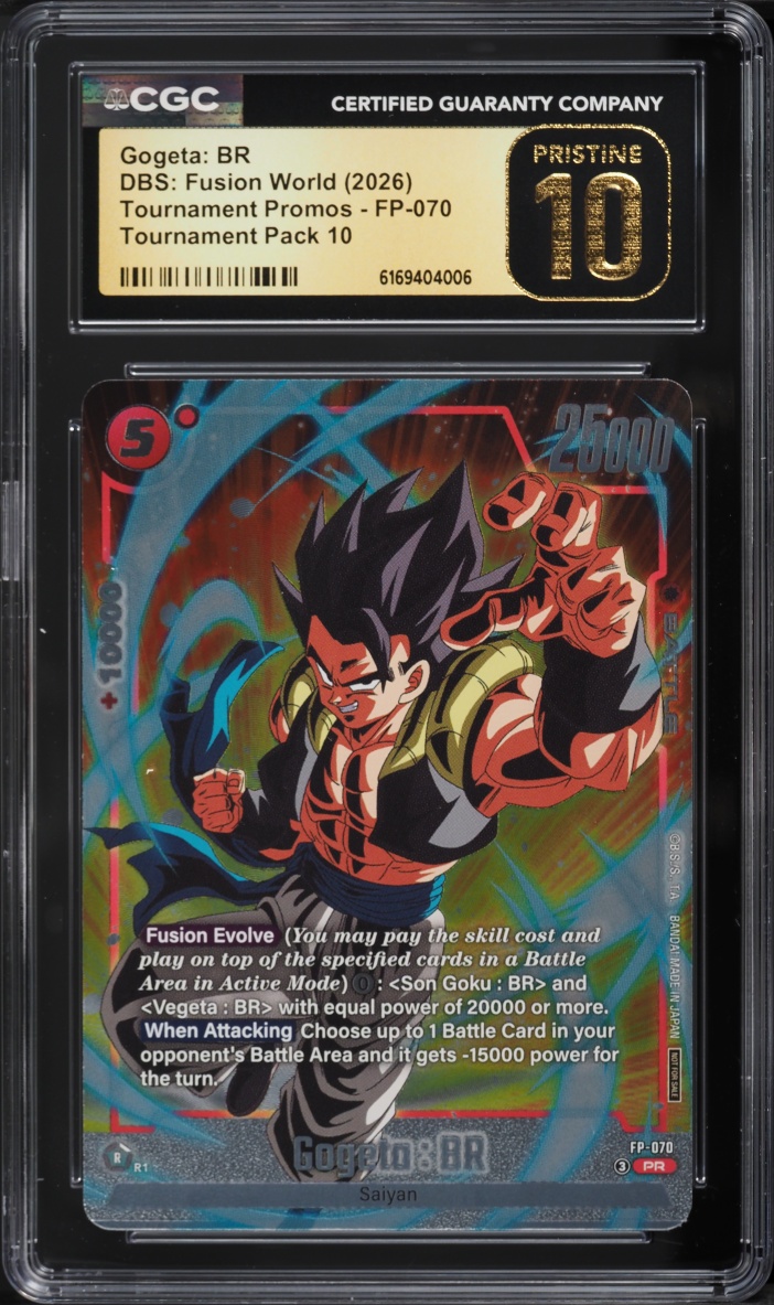 2026 Dragon Ball Super Fusion World Tournament Promos Pack 10 Gogeta BR ...