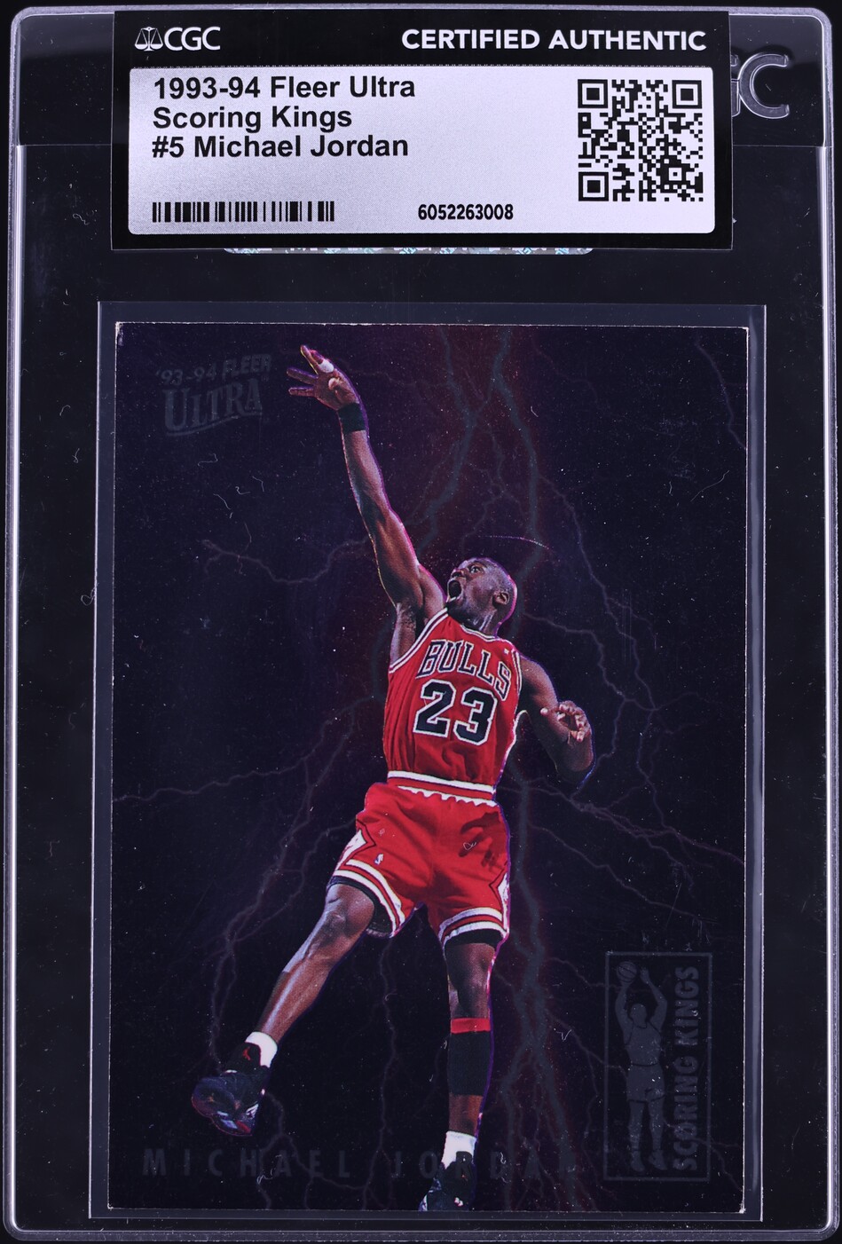 1993 Ultra Scoring Kings Michael Jordan #5 CGC AUTH on Fanatics Collect