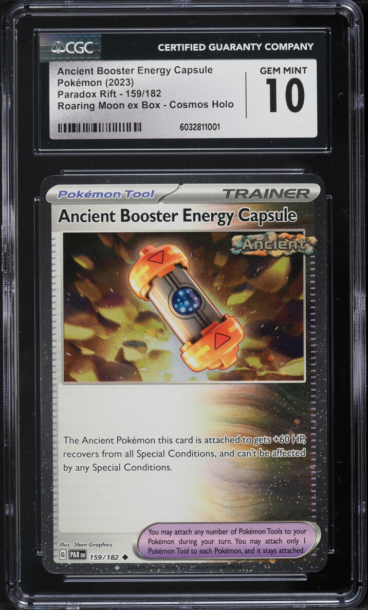 2023 Pokemon PR RM ex Box Cosmos Holo Ancient Booster Energy Capsule ...