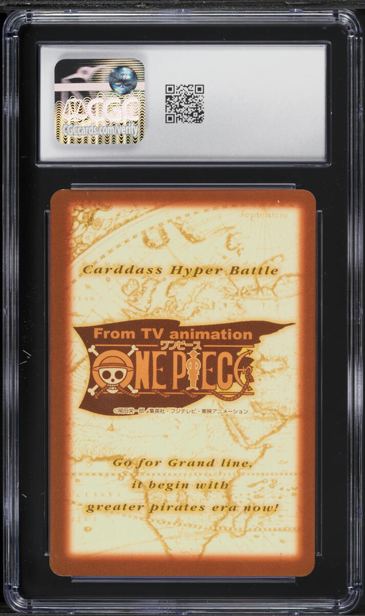 2000 One Piece Japanese Carddass Hyper Battle 4th Stage Foil Luffy # ...