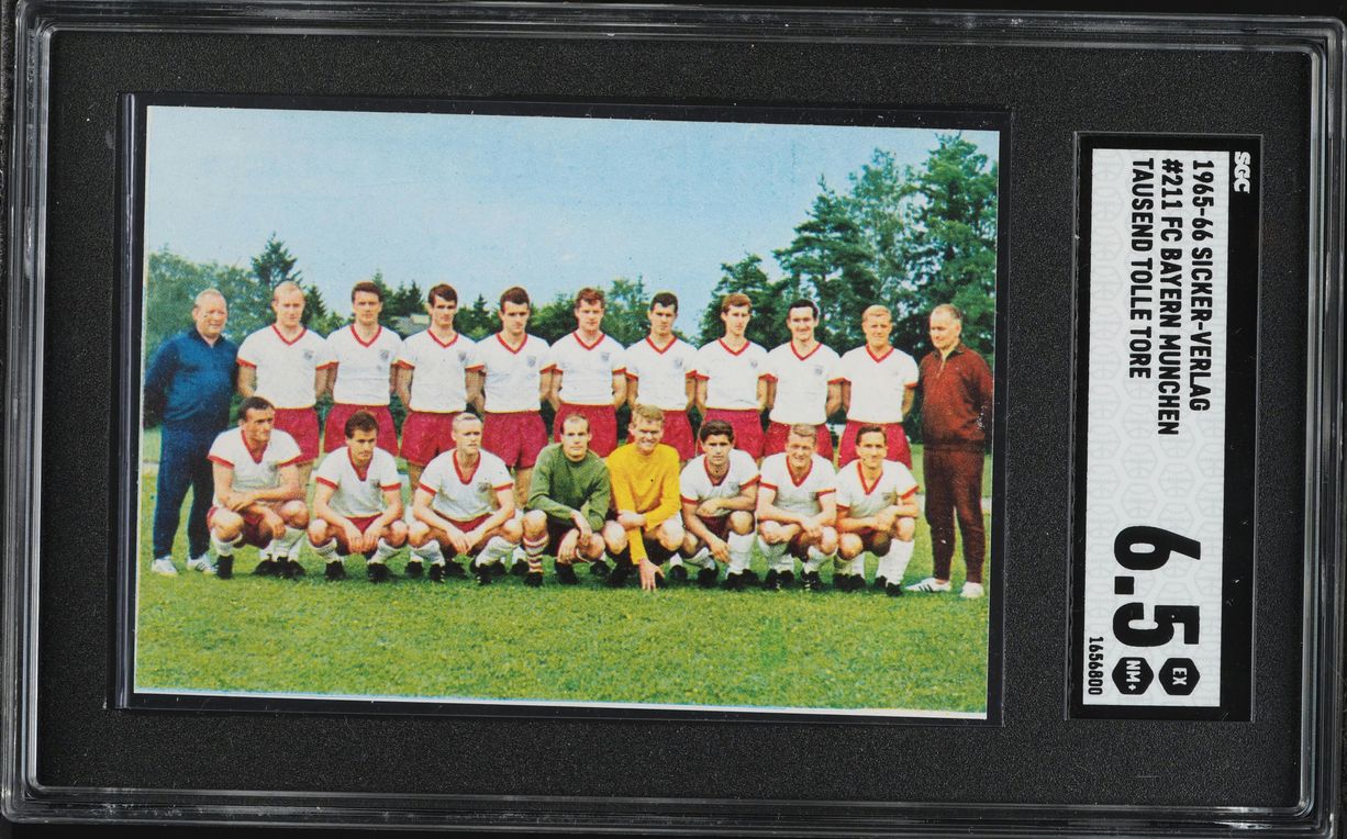 1965 Sicker-Verlag Tausend Tolle Tore F.C. Bayern Munchen #211 SGC 6.5 ...