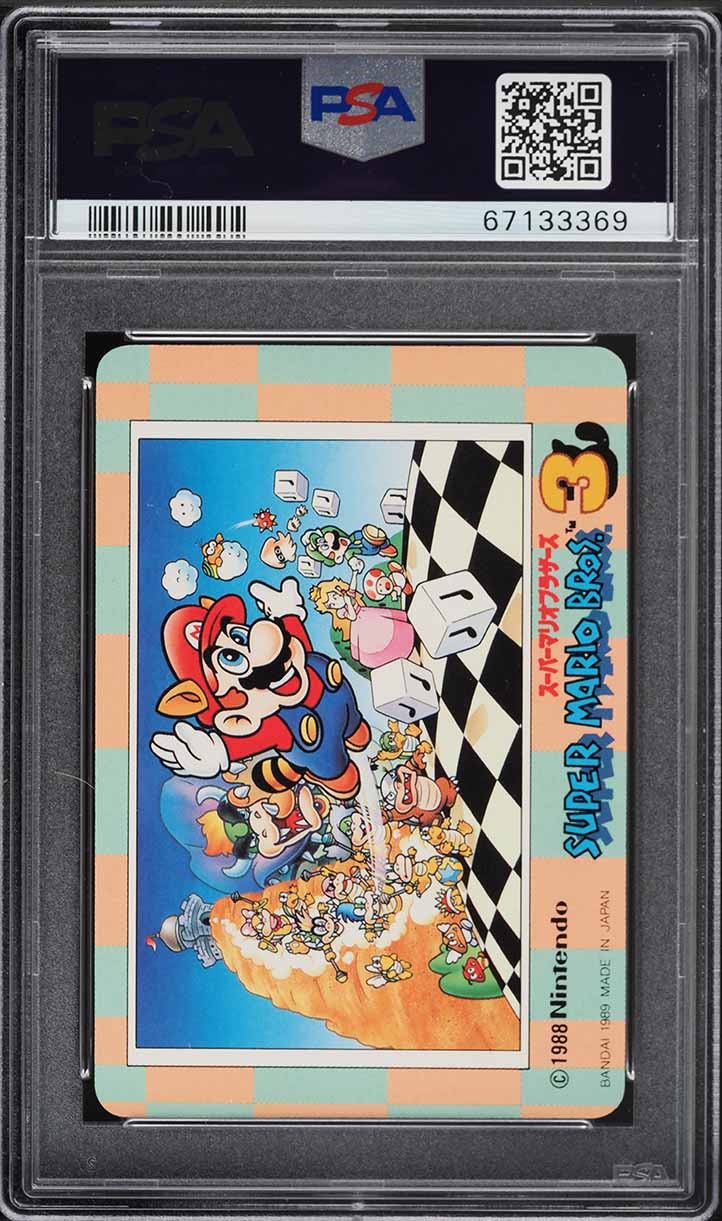 1989 Carddass Super Mario Bros. 3 Goomba #19 PSA 10 GEM MINT on ...