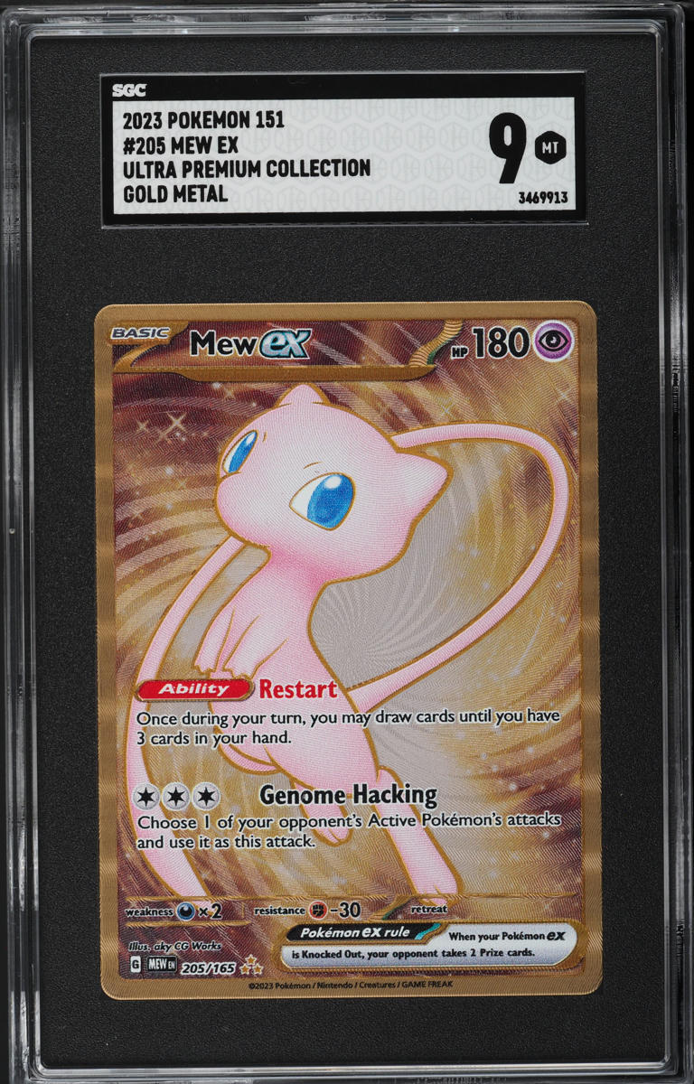 2023 Pokemon SV 151 Ultra Premium Collection Mew ex #205 PSA 9 MINT on ...