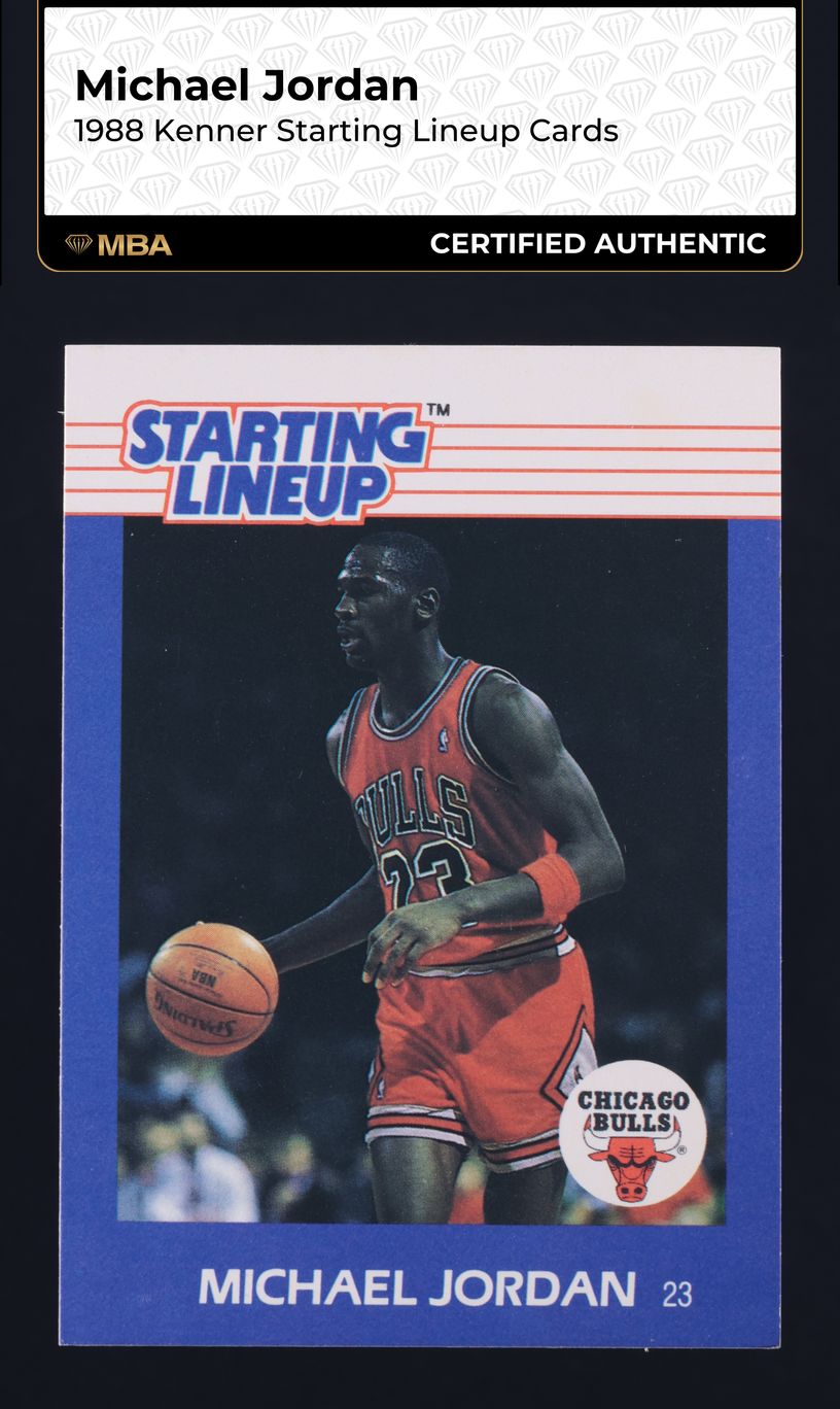 1988 Kenner Starting Lineup Michael Jordan MBA AUTH on Fanatics Collect