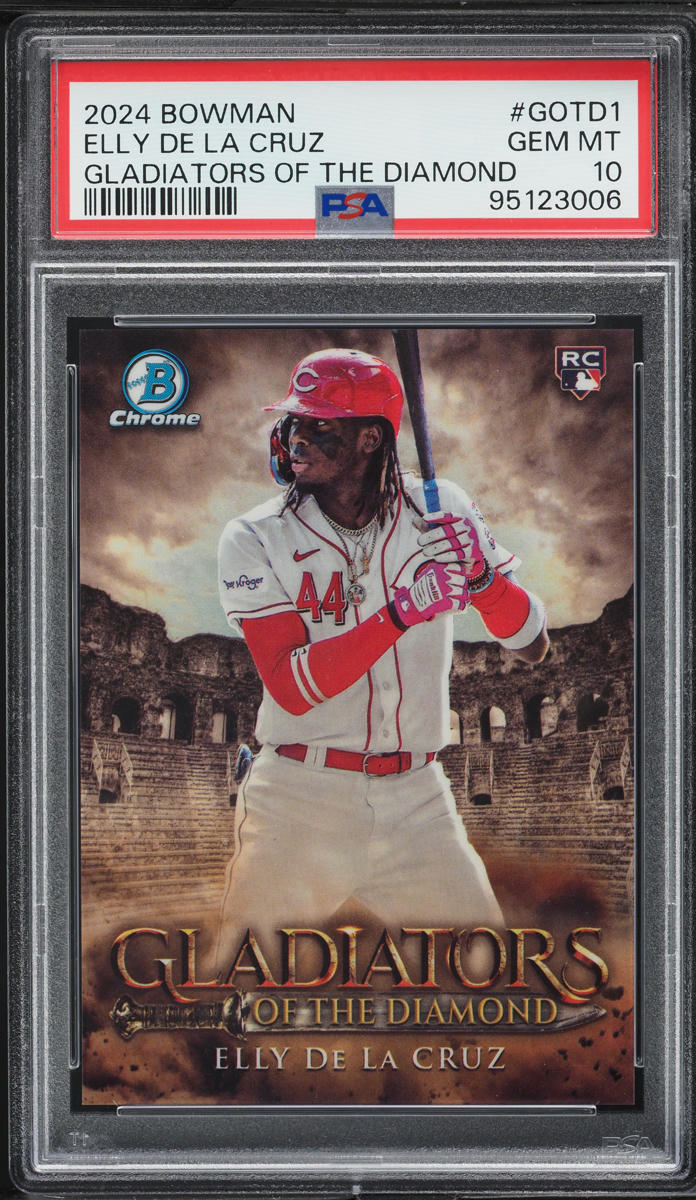 2024 Bowman Chrome Gladiators Of The Diamond Elly De La Cruz RC #GOTD-1 ...