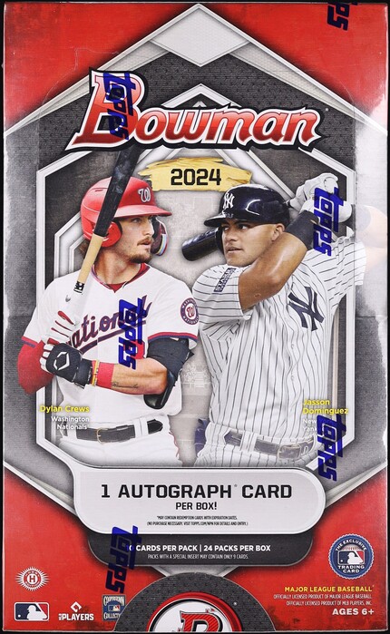 2024 Bowman Sealed Hobby Box, 24ct Packs on Fanatics Collect