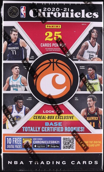 2020 Panini Chronicles Basketball Sealed Cereal Box on Fanatics Collect