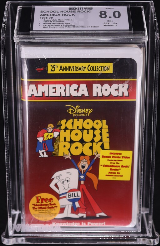 School House Rock! America (VHS) BGS 8.0 on Fanatics Collect
