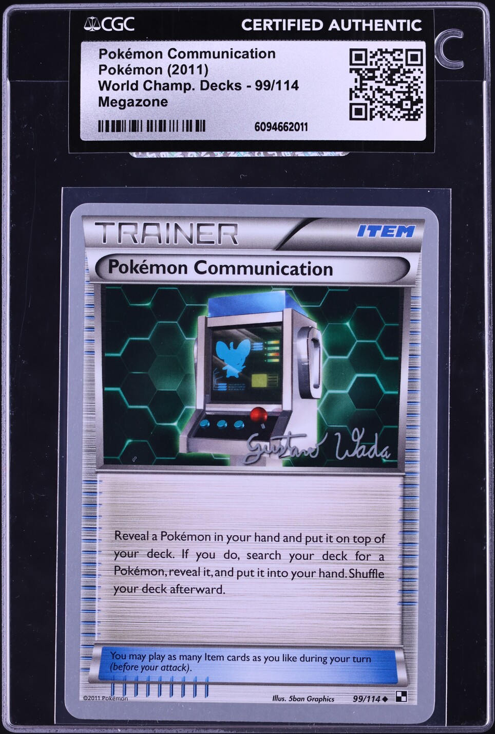 2011 Pokemon World Championships Decks Megazone Pokemon Communication ...