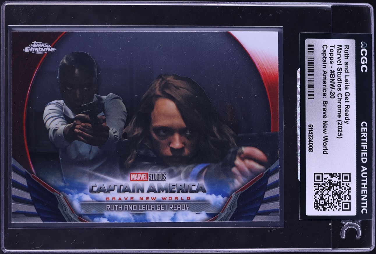 2025 Topps Chrome Marvel Studios Captain America: Brave New World Ruth ...