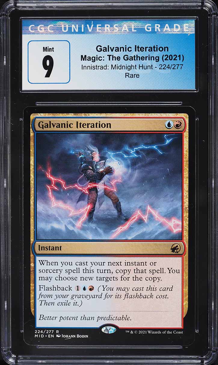 2021 Magic The Gathering MTG Innistrad Midnight Hunt Galvanic Iteration ...