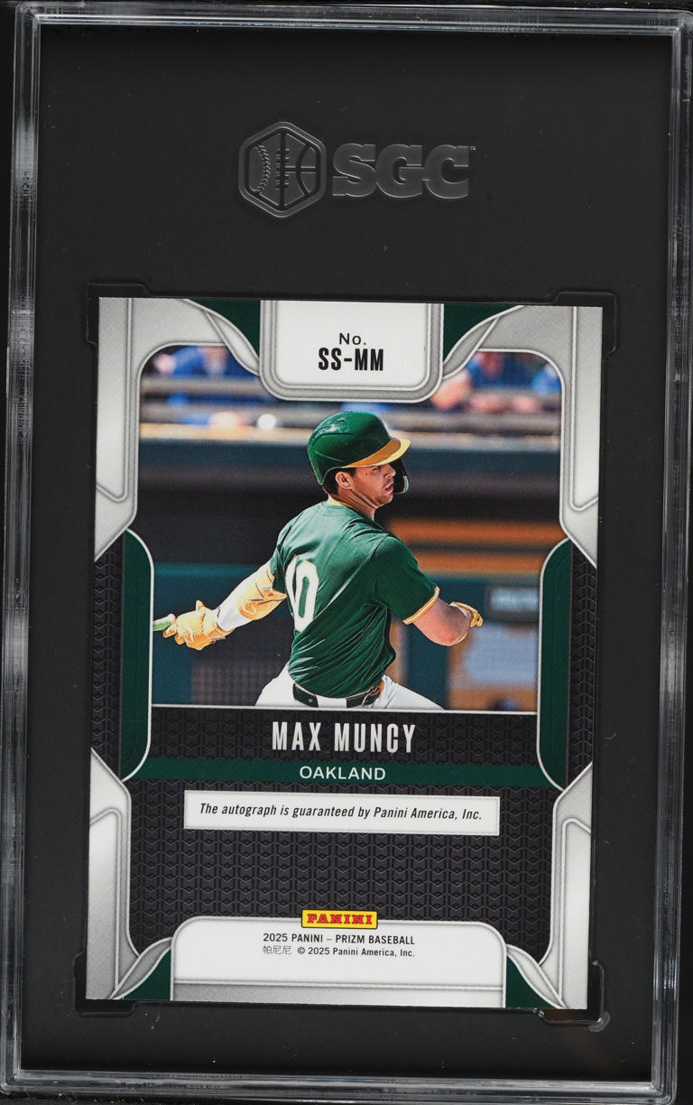 2025 Panini Prizm Sensational Signatures Max Muncy ROOKIE AUTO #SS-MM ...