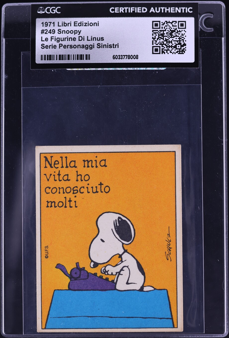 1971 Libri Edizioni La Figurine Linus Serie Personaggi Sinistri Snoopy ...