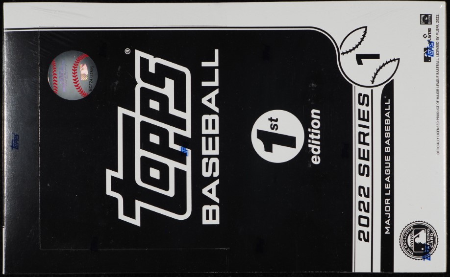 2022 Topps 1st Edition Series 1 Baseball Sealed Hobby Box, Wander ...