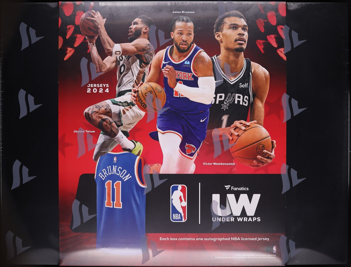 2024 Under Wraps Autographed NBA Jersey Single Mystery Box on Fanatics ...
