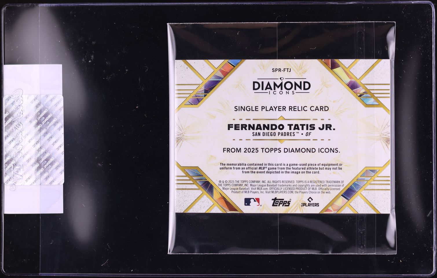 2025 Topps Diamond Icons Single-Player Red Fernando Tatis Jr. PATCH /5 ...