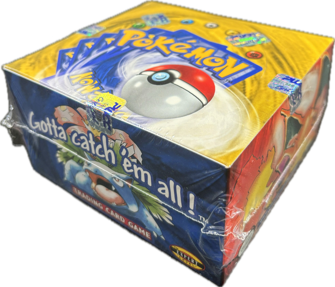 1999 Pokemon Base Set Booster Box Sealed on Fanatics Collect