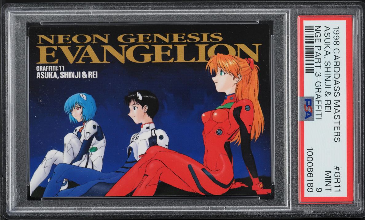 1998 Carddass Masters Neon Genesis Evangelion Part 3 Asuka, Shinji ...