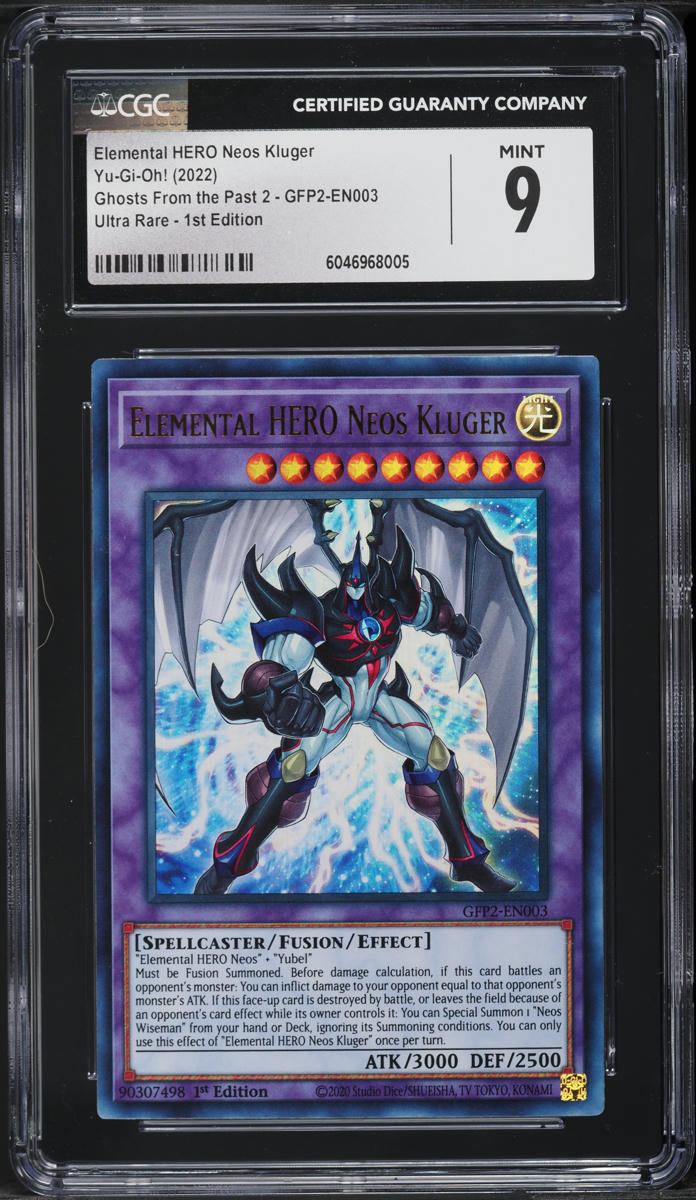 2022 Yu-Gi-Oh! GFP 2 1st Edition Elemental HERO Neos Kluger #GFP2-EN003 CGC 9 on Fanatics Collect