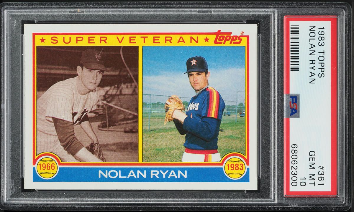 1983 Topps Nolan Ryan #361 PSA 10 GEM MINT on Fanatics Collect