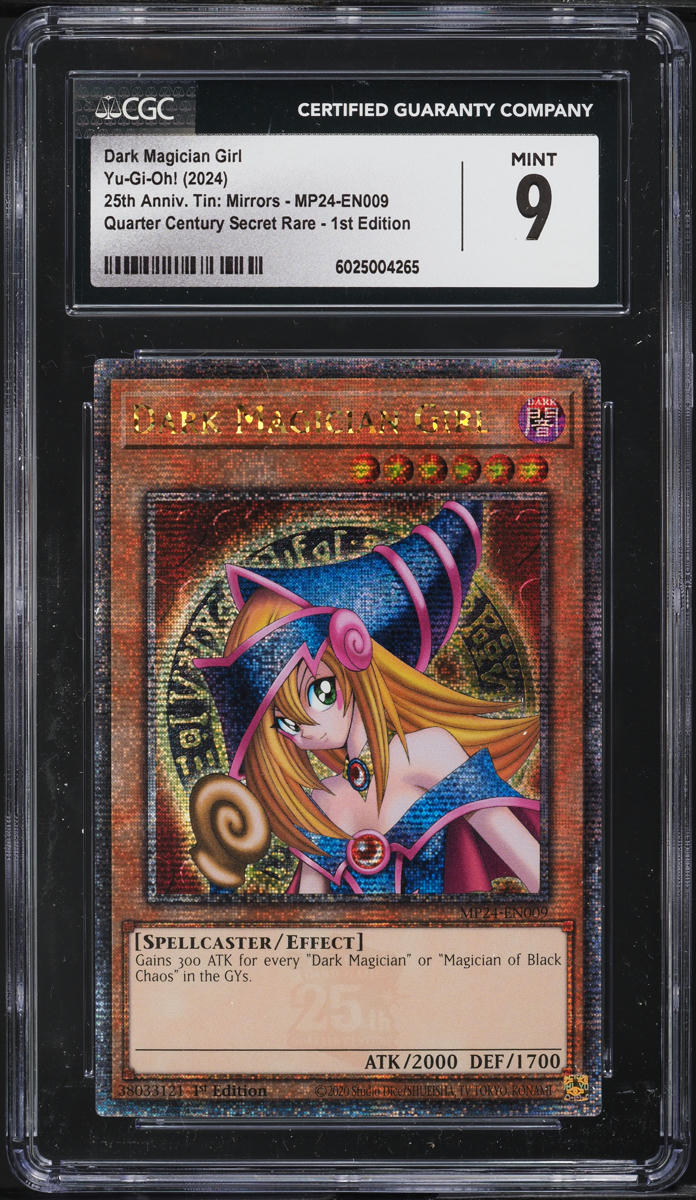 2024 Yu-Gi-Oh! MP24 1st Edition Dark Magician Girl #MP24-EN009 CGC 9 MINT on Fanatics Collect