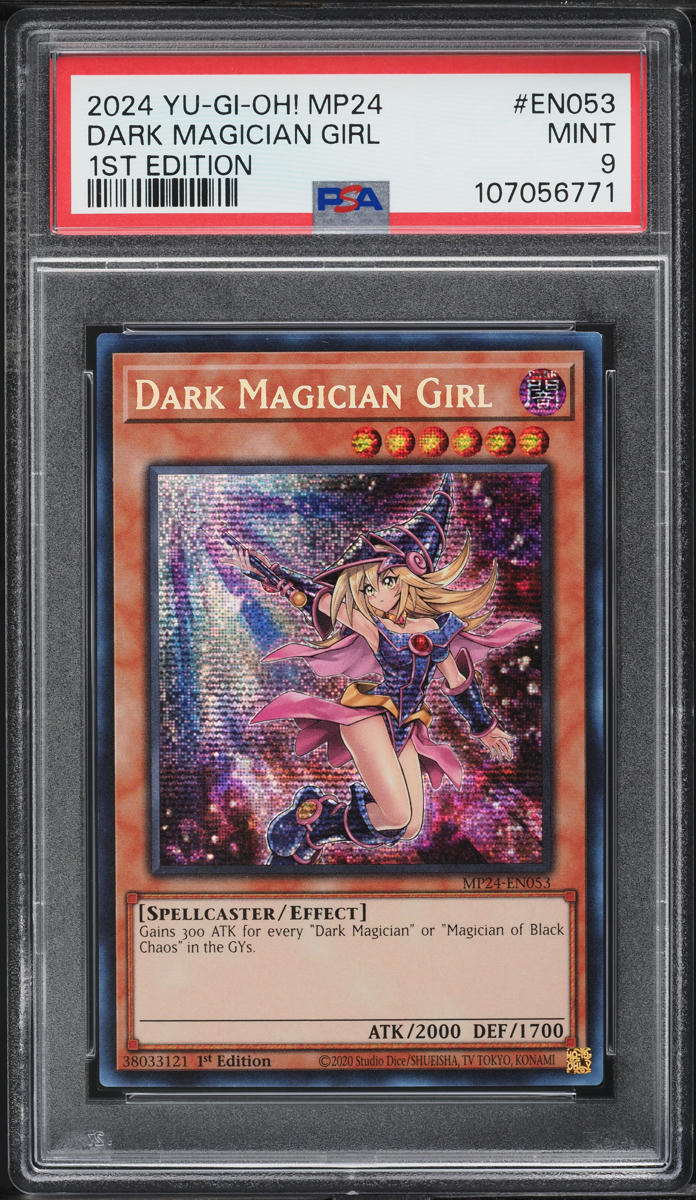 2024 Yu-Gi-Oh! MP24 1st Edition Dark Magician Girl #MP24-EN053 PSA 9 MINT on Fanatics Collect