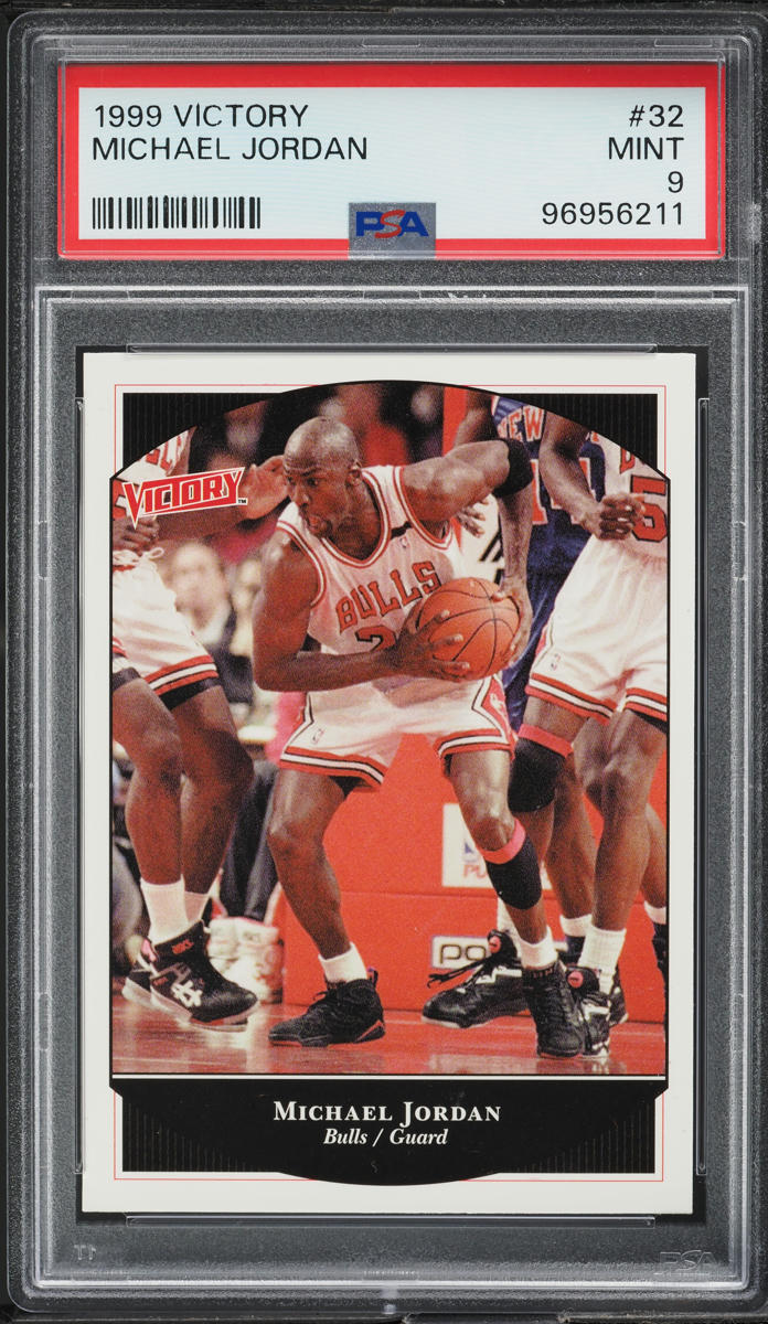 1999 Upper Deck Victory Michael Jordan #32 PSA 9 MINT on Fanatics Collect